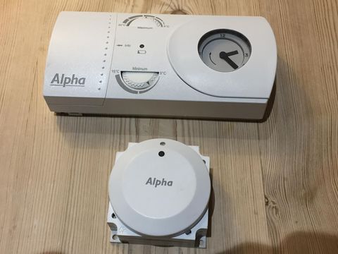 Alpha 24 Wireless Programmer Room Thermostat | Enviromate