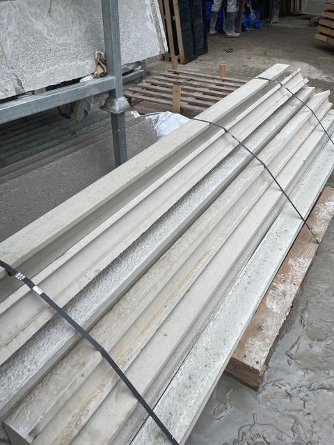 Reinforced 8ft concrete fence posts | Enviromate