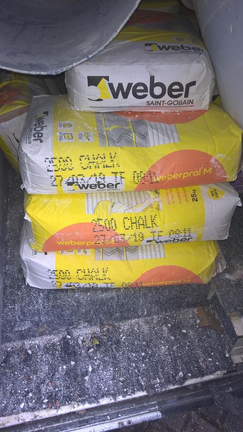 weber Render (Chalk x15) Rendaid x2 and Mesh | Enviromate