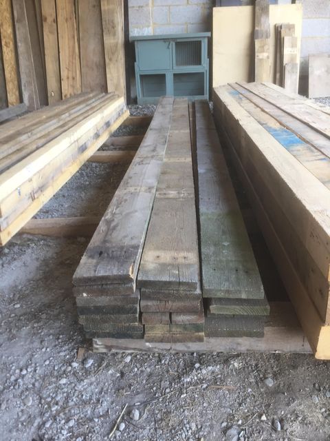 5 & half inch timber x 1 inch x 11ft 6" lengths just £5 per length ...