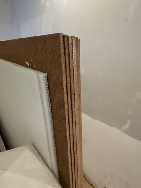 7 1.2x2.4m 4mm hardboard | Enviromate