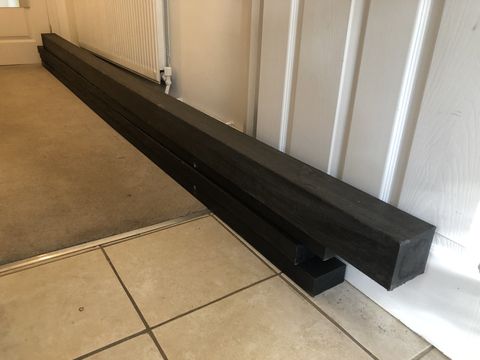 3 x 3mt ( 50x100) plastic joists And 1 x 3.1mt (100x100) plastic post ...