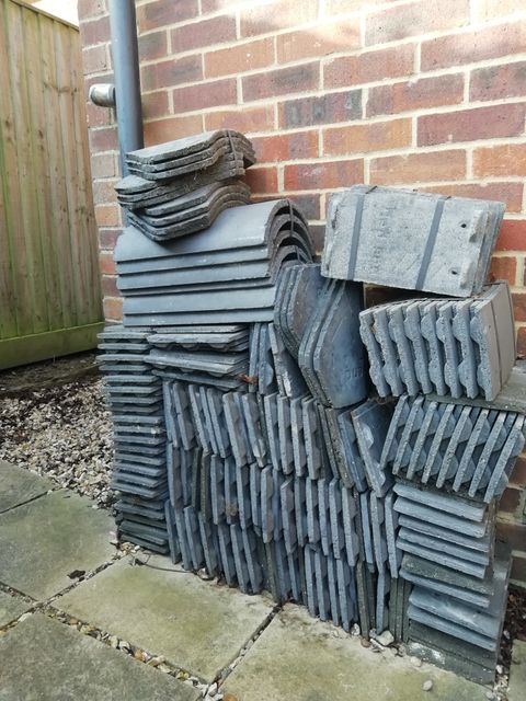 Redland slate grey roofing tiles | Enviromate