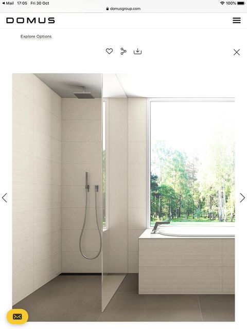 11 Packs x 4 White Limestone Effect Bera&Beren Wall Tiles 30 x 90 cm ...